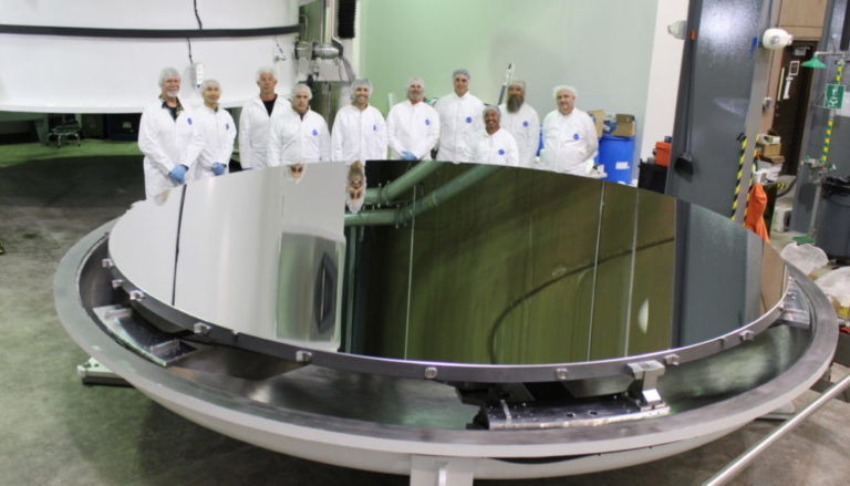 DKIST M1 Mirror Successfully Aluminized - AURA Astronomy
