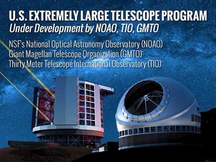 U.S. National Observatory and Extremely Large Telescope Projects team ...