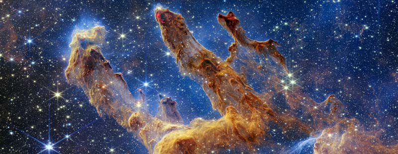 STScI: NASA’s Webb Takes Star-Filled Portrait of Pillars of Creation ...